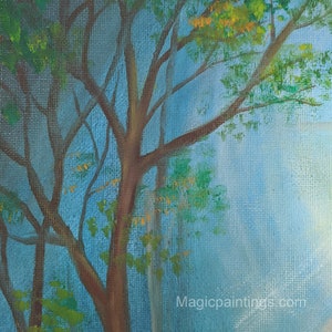 Sacred Labyrinth - Goddess Art, Original Artwork, Oil on Canvas, Rocky ...