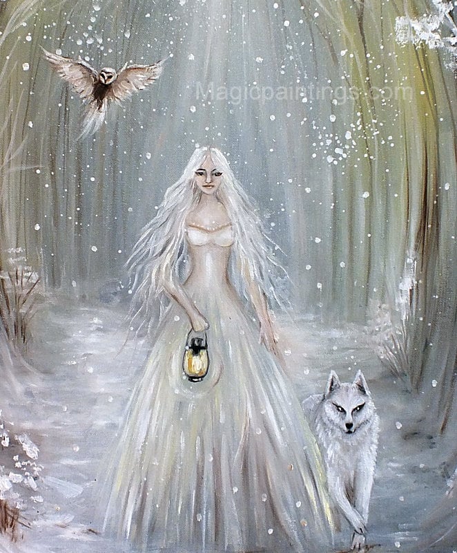 Snow Queen Print - Etsy