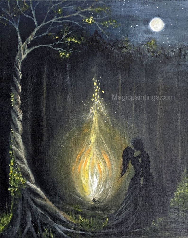 Twin Flame, Soul Mate, Love - Print - Etsy