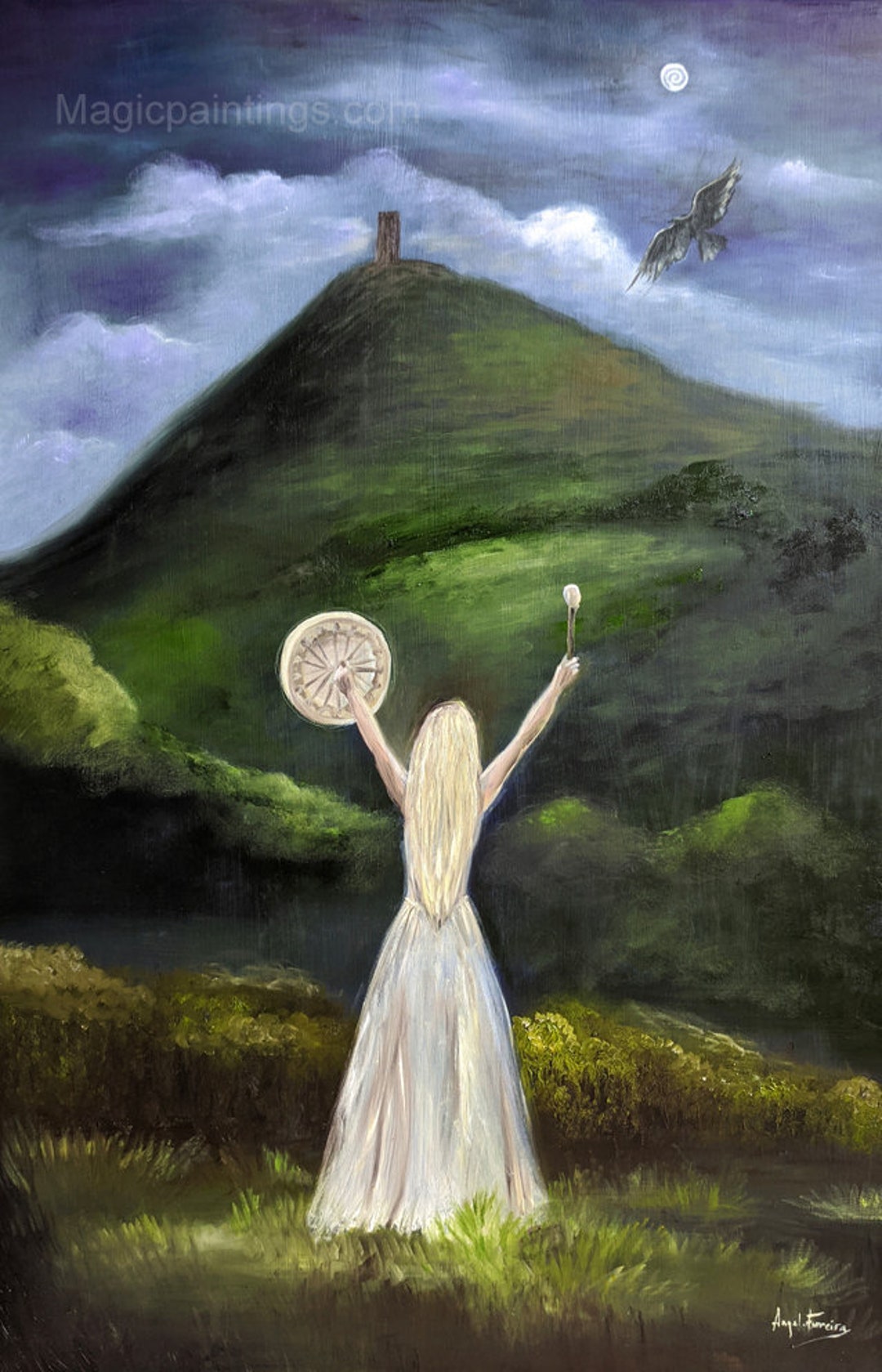 Rise of the Sacred, Avalon - Print - Etsy