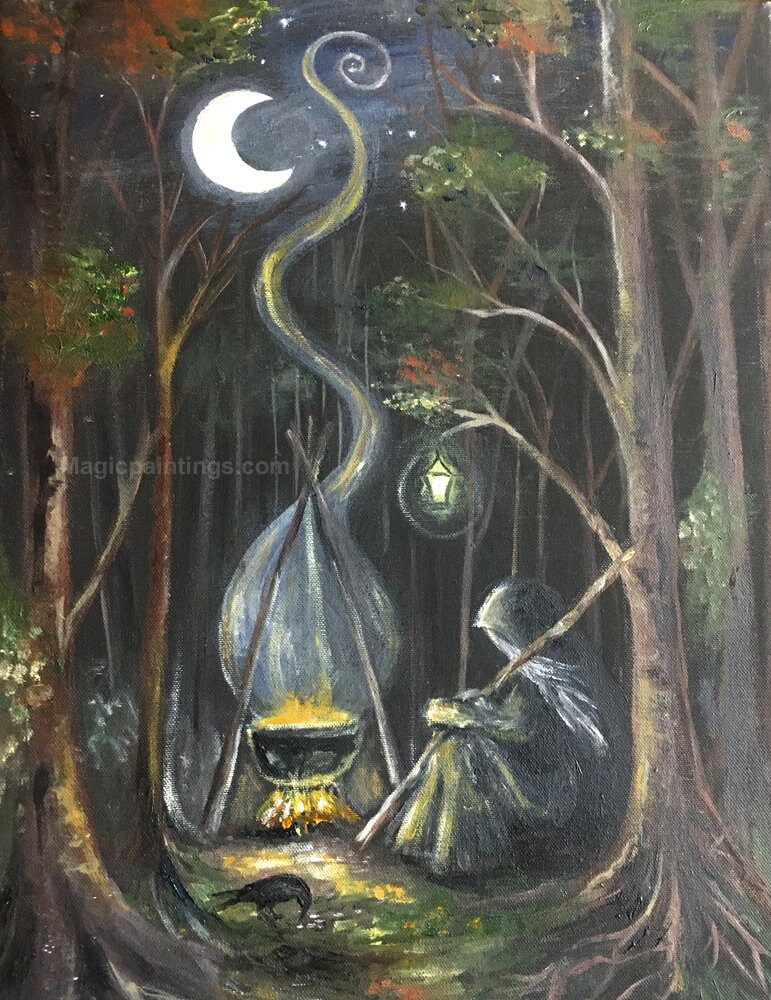 The Crone Print - Etsy