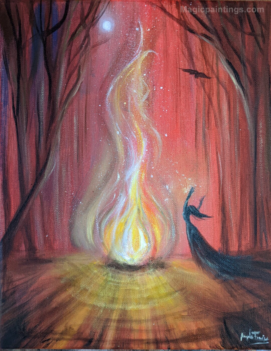 Element of Fire, Print - Etsy