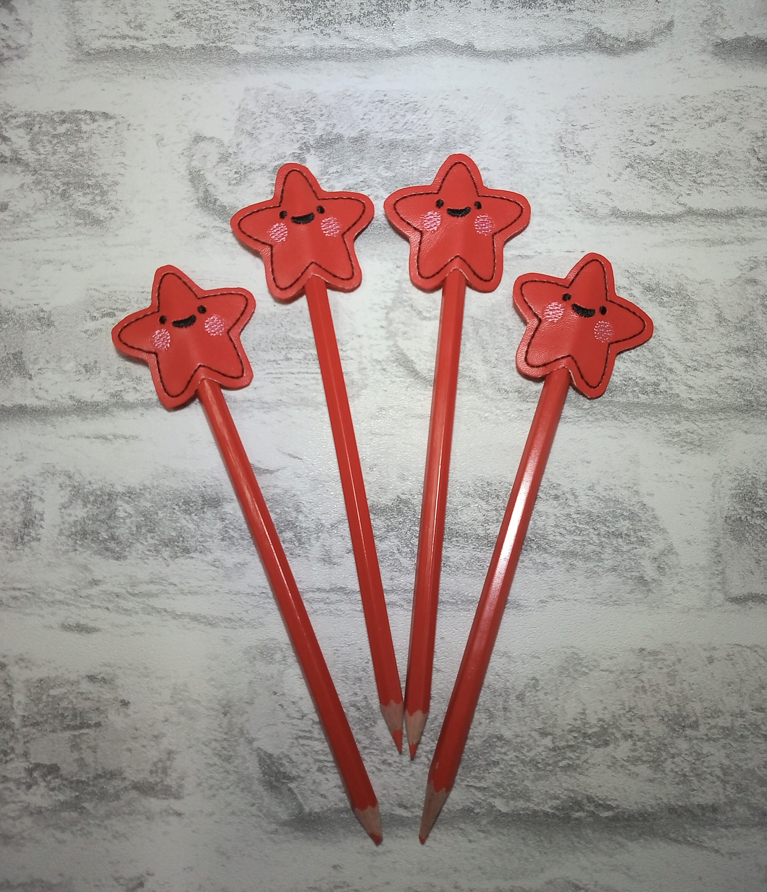 Star Pencil Toppers With Pencils Class Presents Christmas - Etsy UK