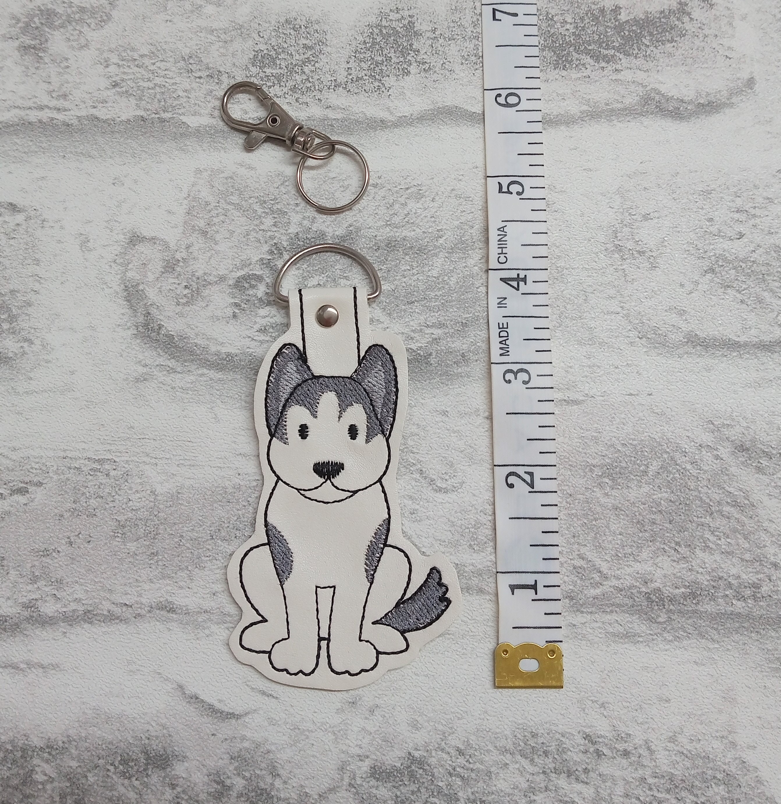 Husky Dog Gift Husky Keyring Pet Keyring Dog Keyring Gift - Etsy UK