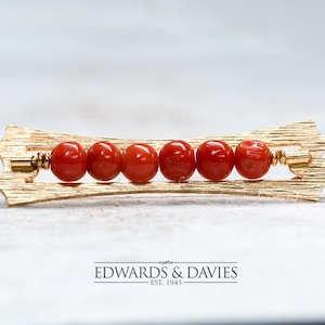 Gold Coral Pin Brooch | Coral Brooch | Coral Lapel Pin | Antique ...