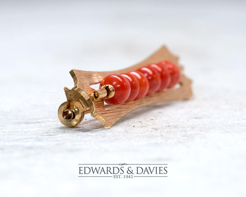 Gold Coral Pin Brooch Coral Brooch Coral Lapel Pin - Etsy