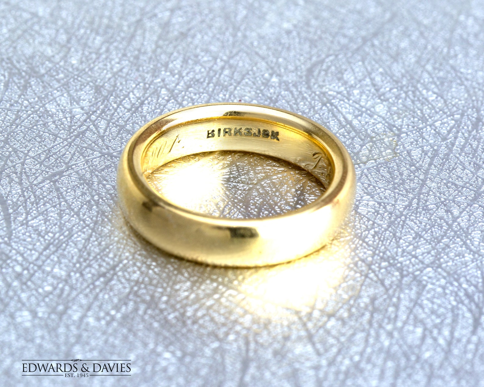 Antique Birks 18k Yellow Gold Ring 1900s Birks Ring | Etsy