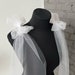 Bow Wedding Bow Shoulder Veil Wings Veil Soft Tulle Bow - Etsy