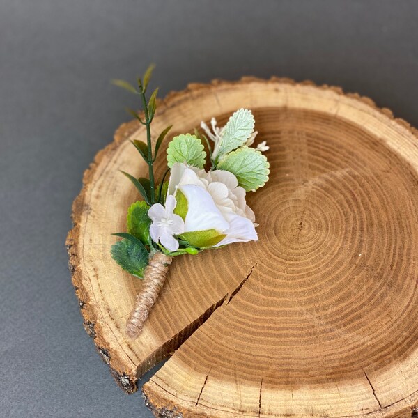 Groomsmen Buttonhole - Etsy