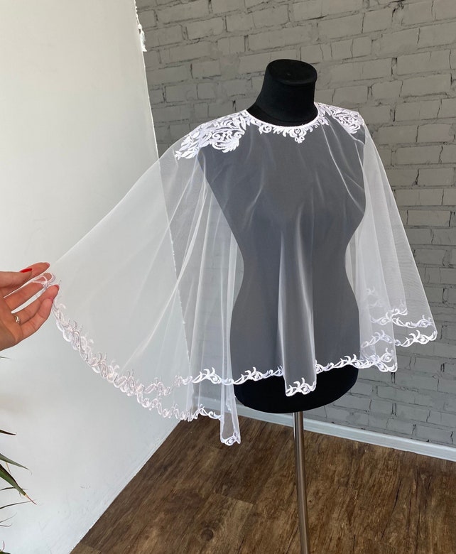 Wedding Caplet - Etsy