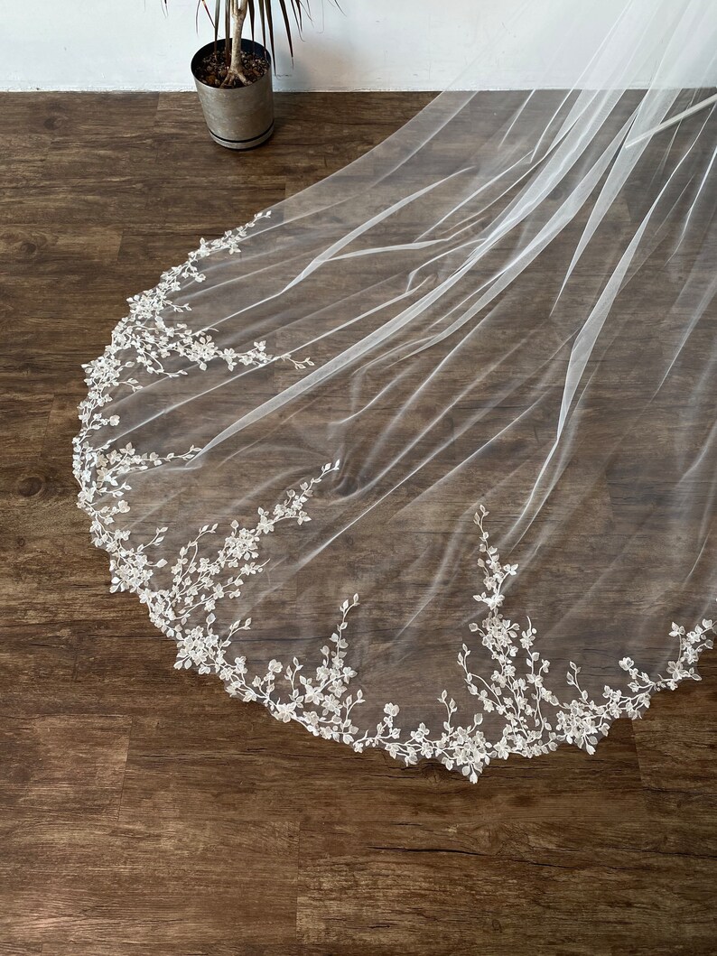 Wedding Veil Short Veil Wedding Lace Bridal Veil Lace Veil - Etsy