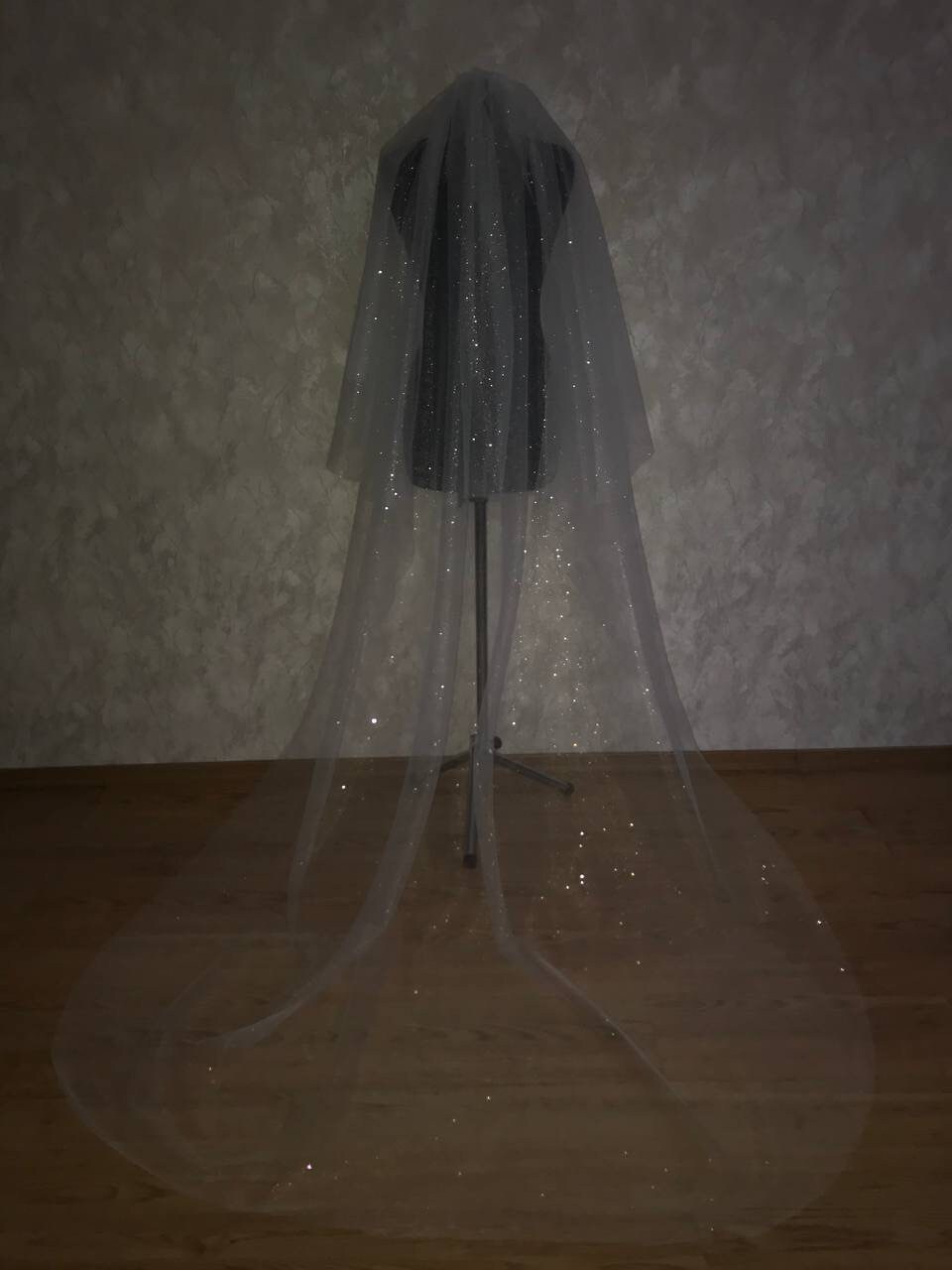 Veil Glitter Wedding 2tier Glitter Bridal Veil Sparkle Veil - Etsy