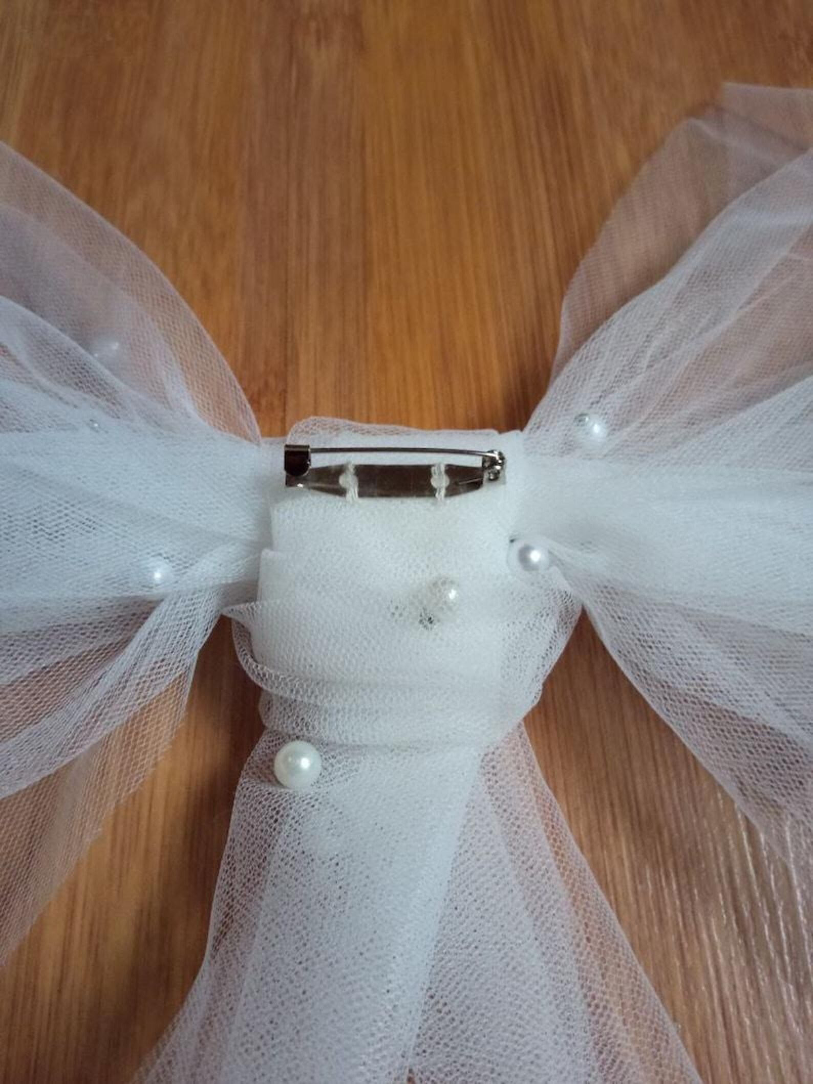 Bow Wedding Bow Shoulder Veil Wings Veil Soft Tulle Bow Wedding Veil ...
