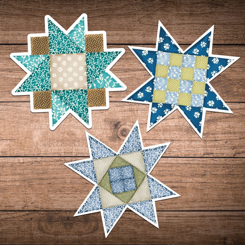 Quilt Stickers - Etsy