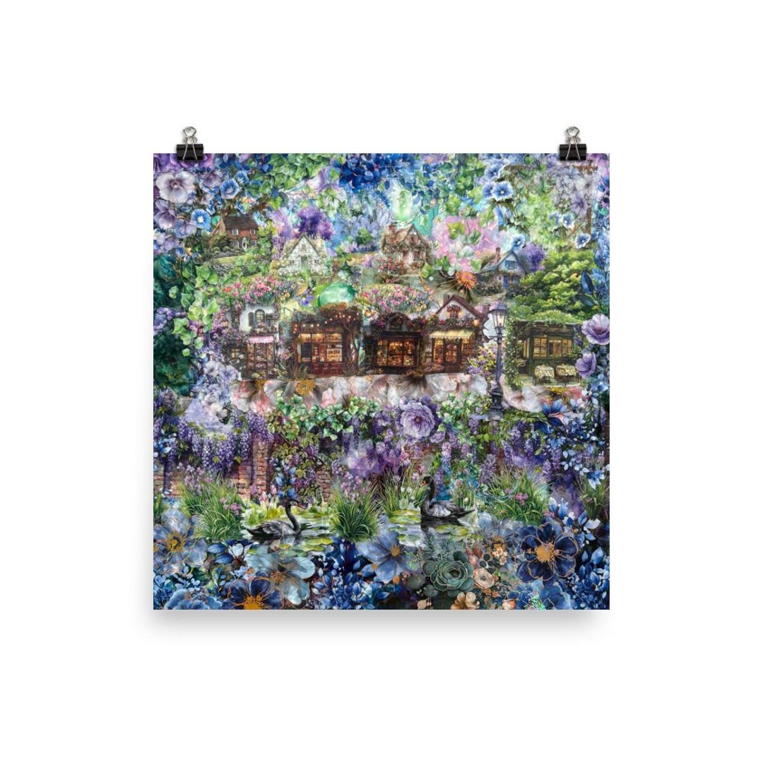 Print of “cascade” Sticker Collage - Etsy