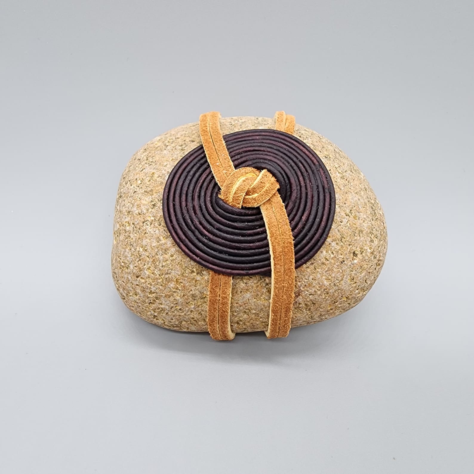 Wrapped Rocks-wrapped Stones-meditation Aid-grounding Energy-zen ...