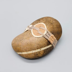 Wrapped Rocks-wrapped Stones-meditation Aid-grounding Energy-zen ...