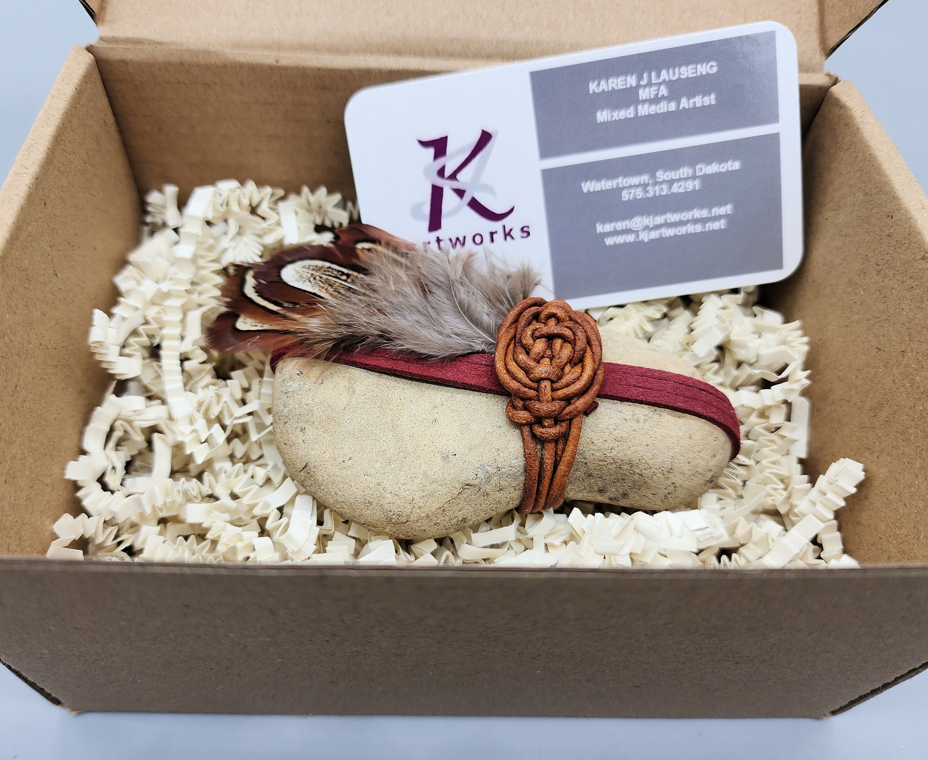 Wrapped Rocks-wrapped Stones-meditation Aid-grounding Energy-zen ...