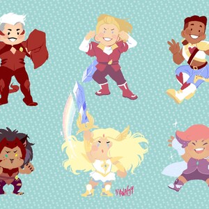 She-ra Chibi Print - Etsy