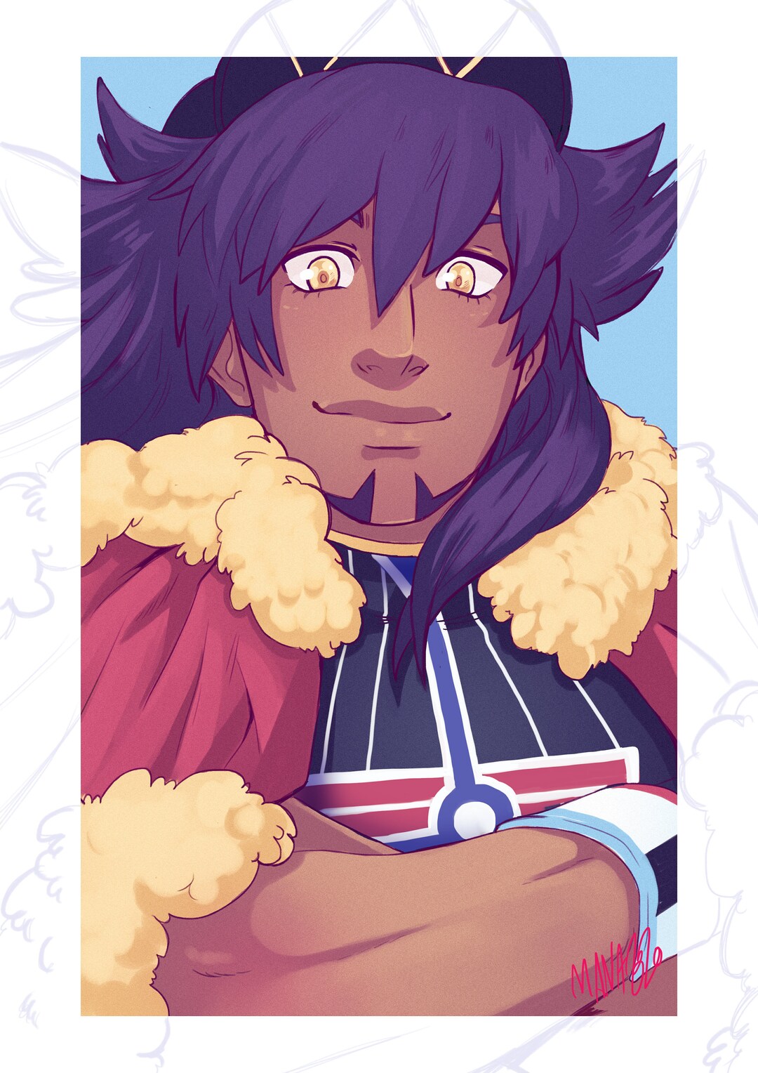 Pokemon: Leon Print - Etsy