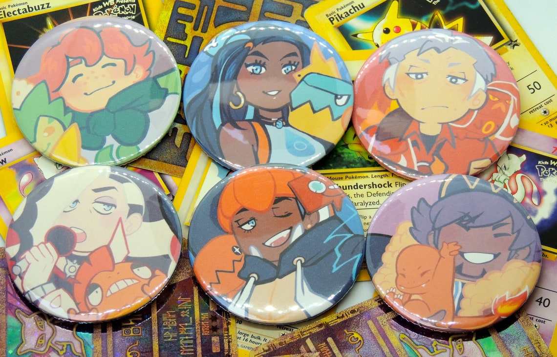 Pokemon Swsh Gym Leaders Part 1 | Etsy