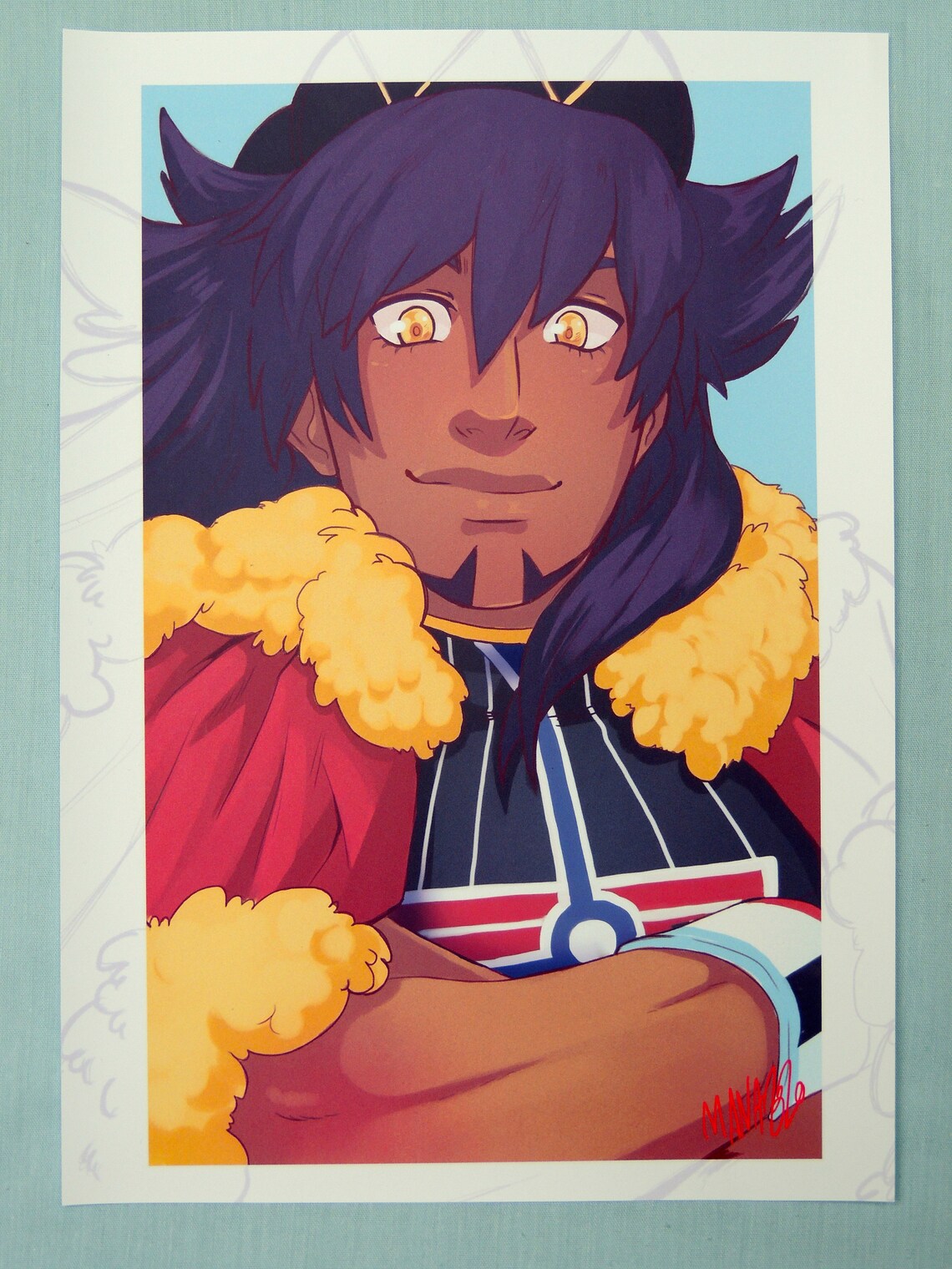 Pokemon: Leon Print | Etsy