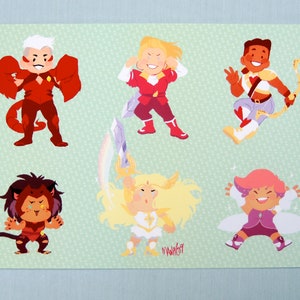 She-ra Chibi Print - Etsy