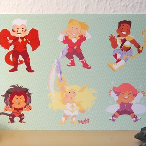 She-ra Chibi Print - Etsy