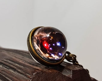 Galaxy Star Necklace Celestial Space Jewelry Nebula Pendant - Etsy
