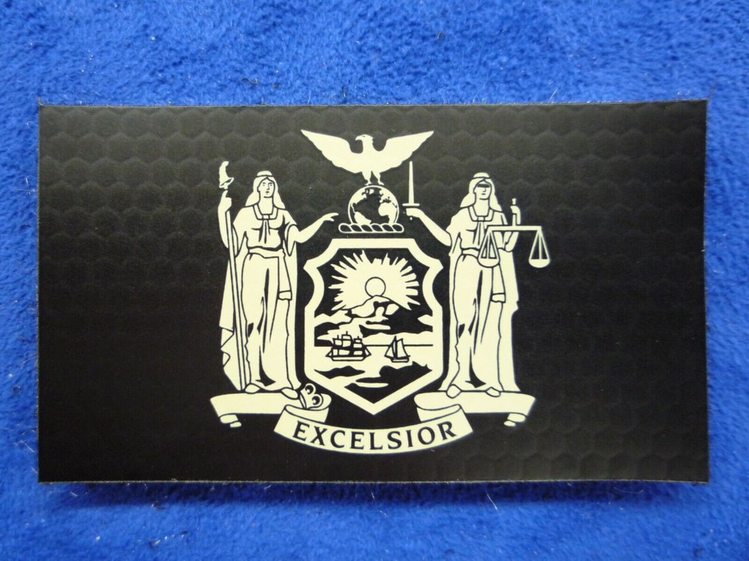 New York State Flag Tan on IR Magic Black Solasx Patch - Etsy