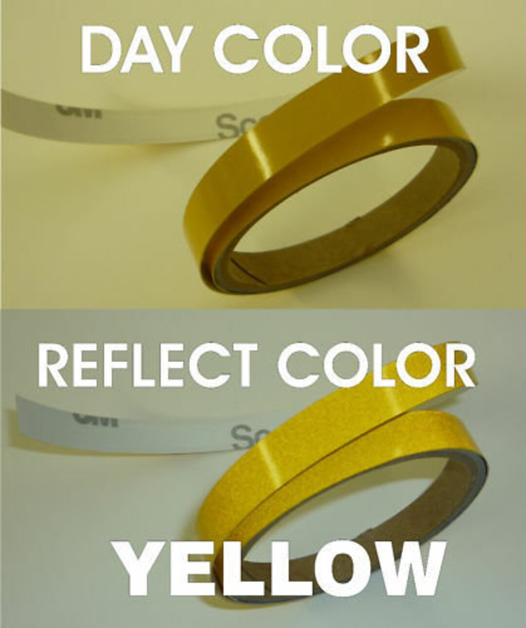 Yellow 3M Engineer Grade Reflective Adhesive Pinstripe Tape - Etsy