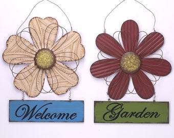 Spring garden art | Etsy