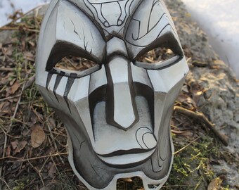 Jhin mask | Etsy