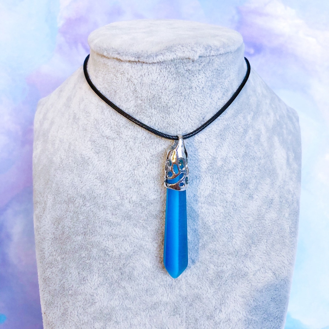 Disney Altlantis Kida of Inspired Blue Crystal Pendant Necklace ...