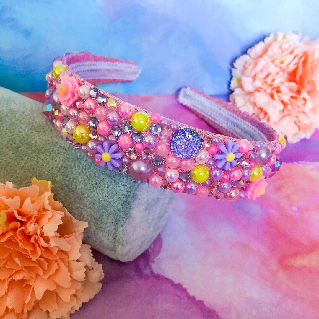 Disney Rapunzel Inspired Jewelled Headband Tangled Princess Crown - Etsy