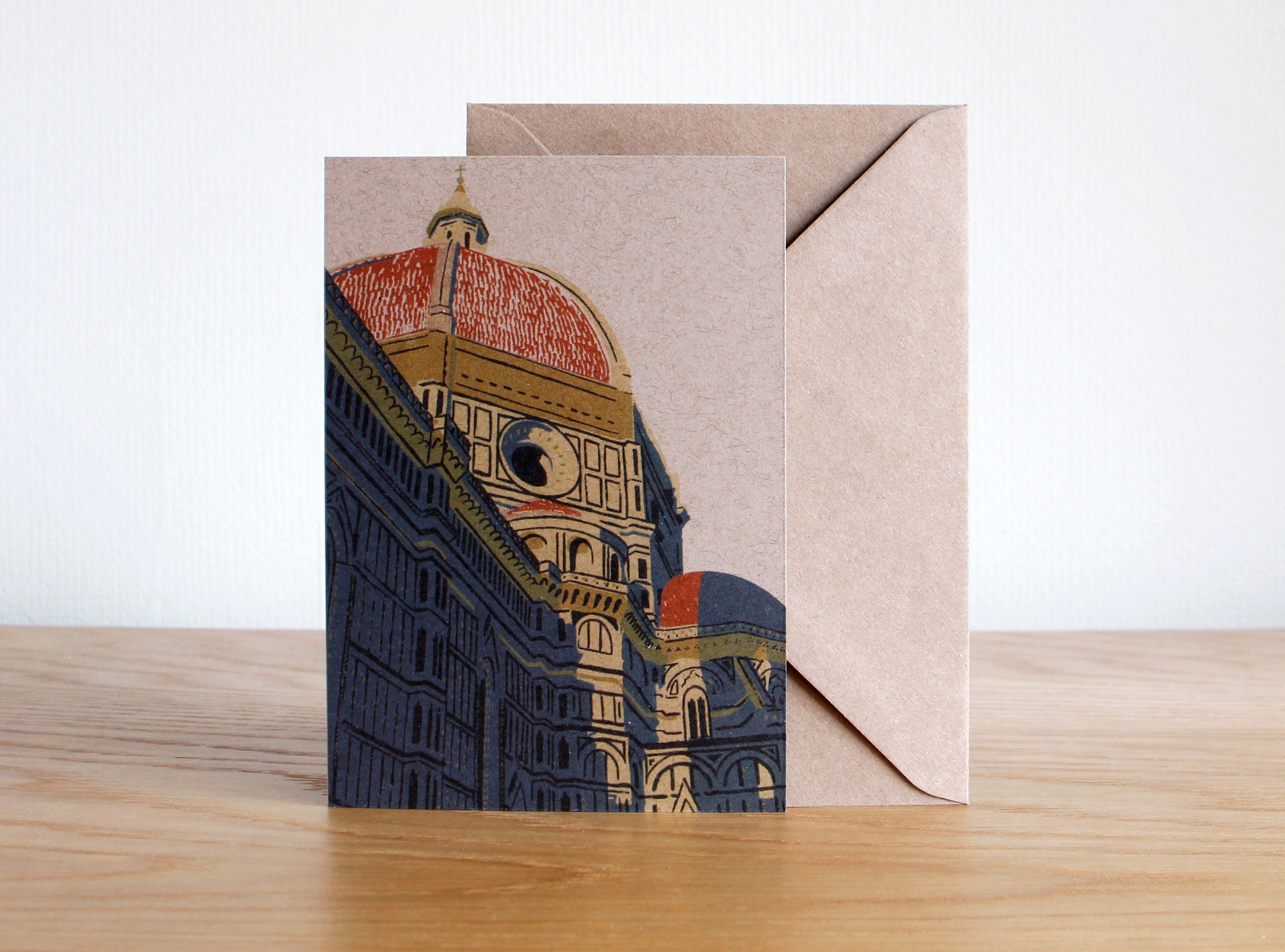Florence Duomo Greetings Card - Etsy