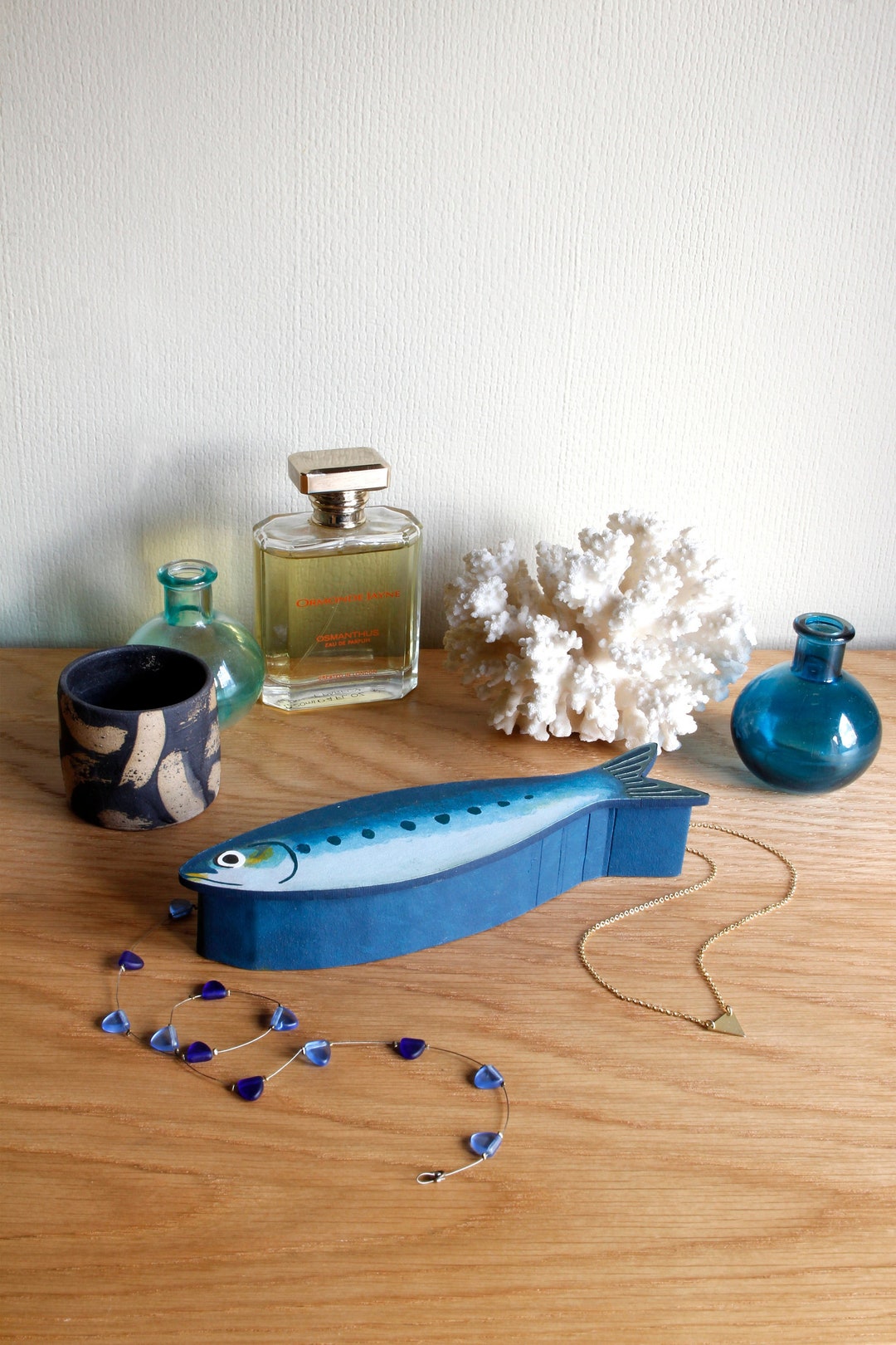 Sardine Jewellery Box, Handmade and Hand-painted - Etsy