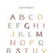 Educational Poster Printable Alphabet Poster Kids Room - Etsy