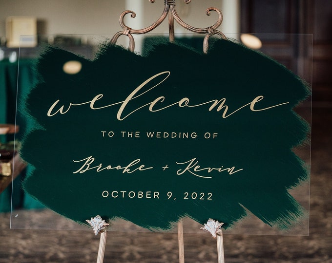Wedding Welcome Signs, 24x36 Welcome Wedding Sign, Moody Wedding Signs ...