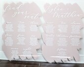 Please Find Your Table Acrylic Seating Chart Seating Chart - Etsy