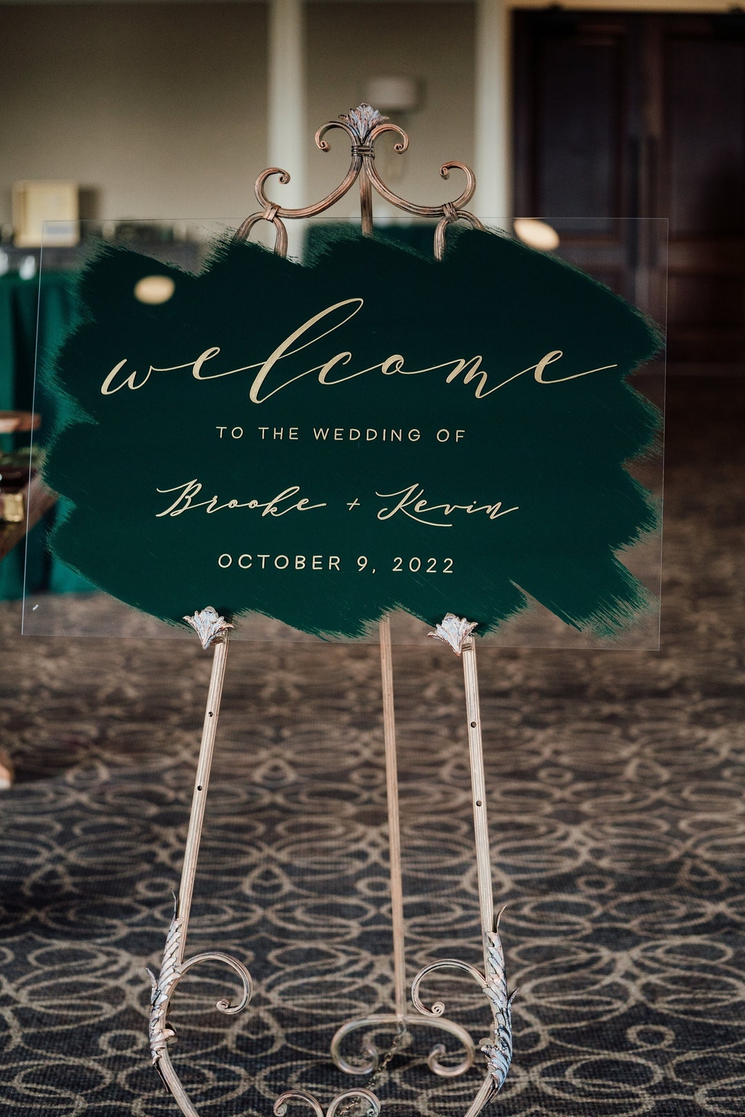 Wedding Welcome Signs, 24x36 Welcome Wedding Sign, Moody Wedding Signs ...