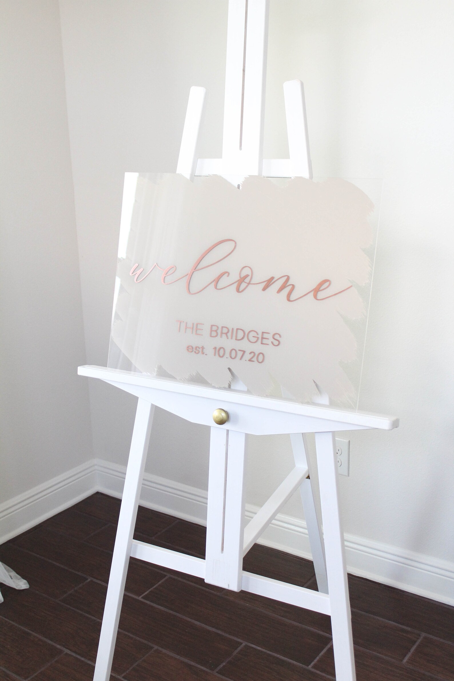 Custom Wedding Sign Acrylic Wedding Acrylic Wedding Sign - Etsy