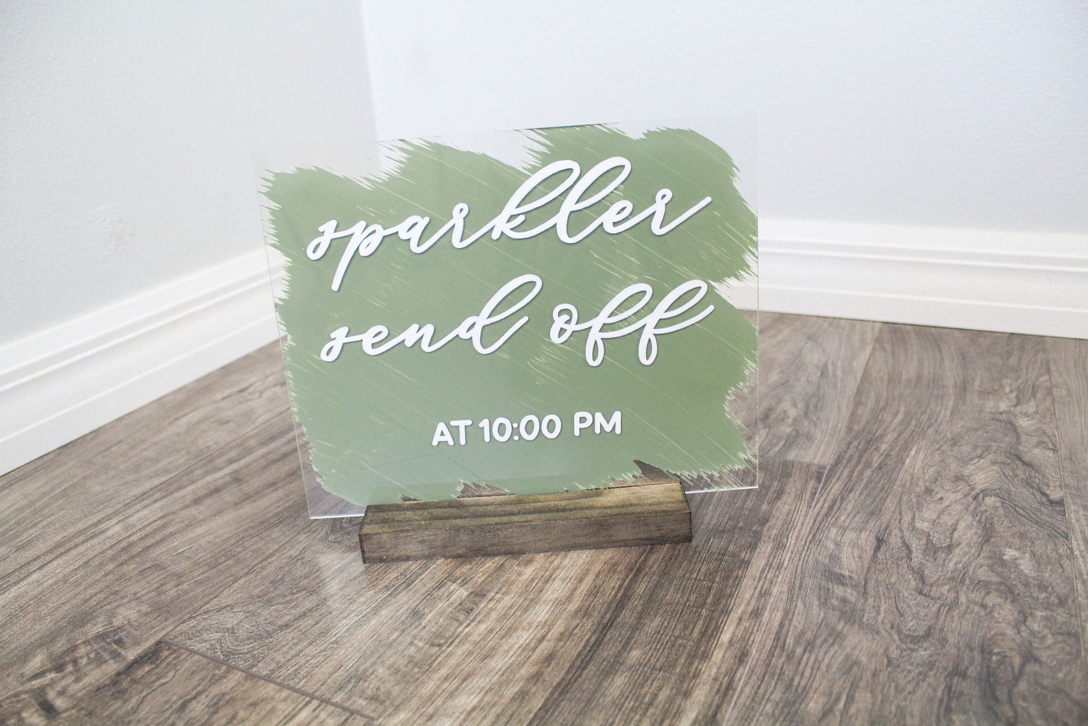 Sparkler Send off Sign Wedding Sparkler Exit Wedding - Etsy