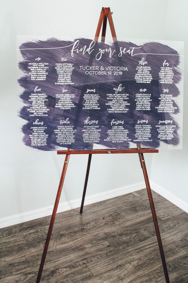 Wedding Seating Sign Seating Chart Wedding Seating Chart - Etsy