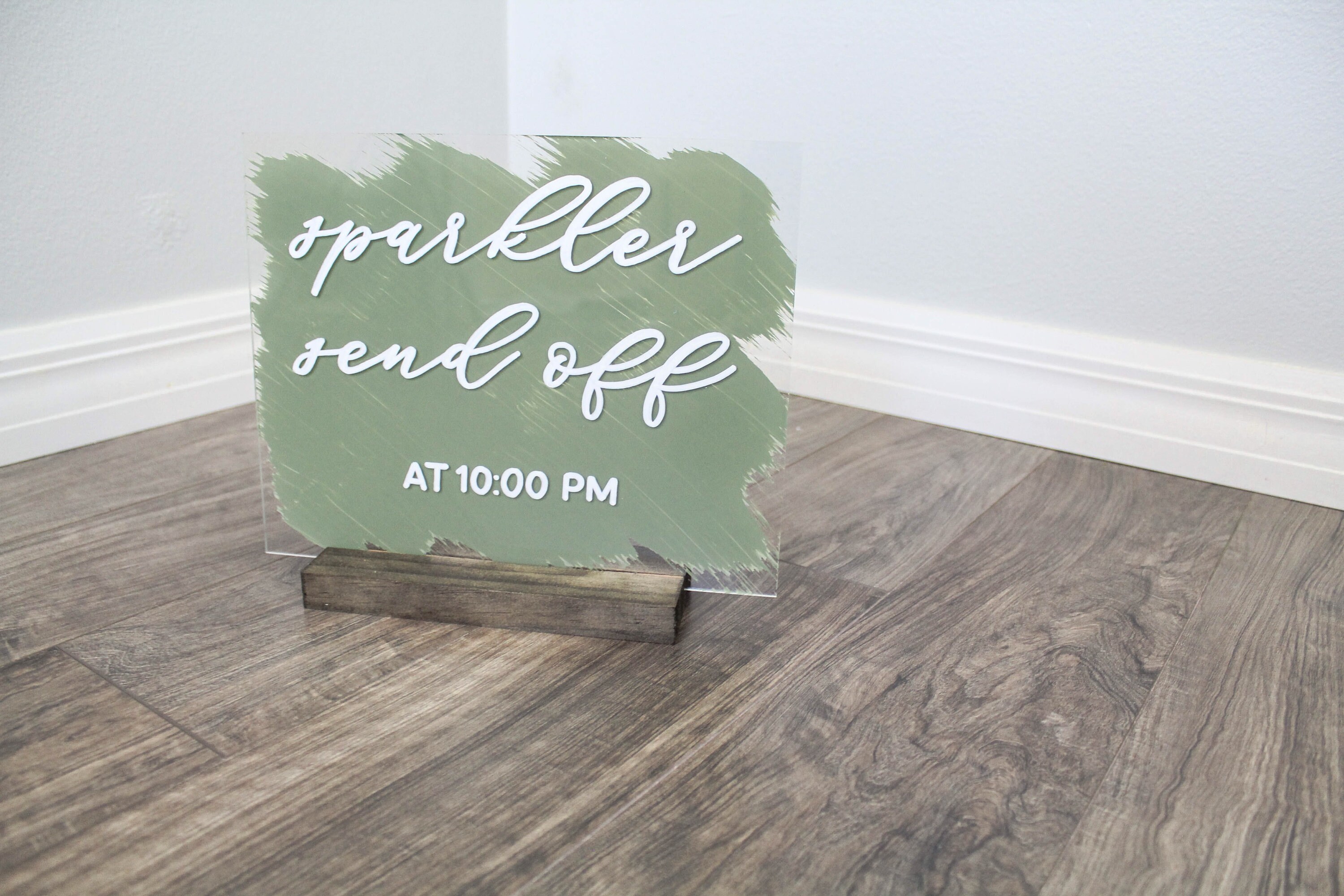 Sparkler Send Off Sign Wedding Sparkler Exit Wedding | Etsy