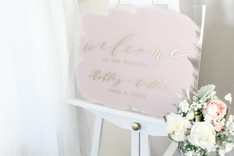 Wedding Welcome Signs 24x36 Welcome Wedding Sign Moody - Etsy