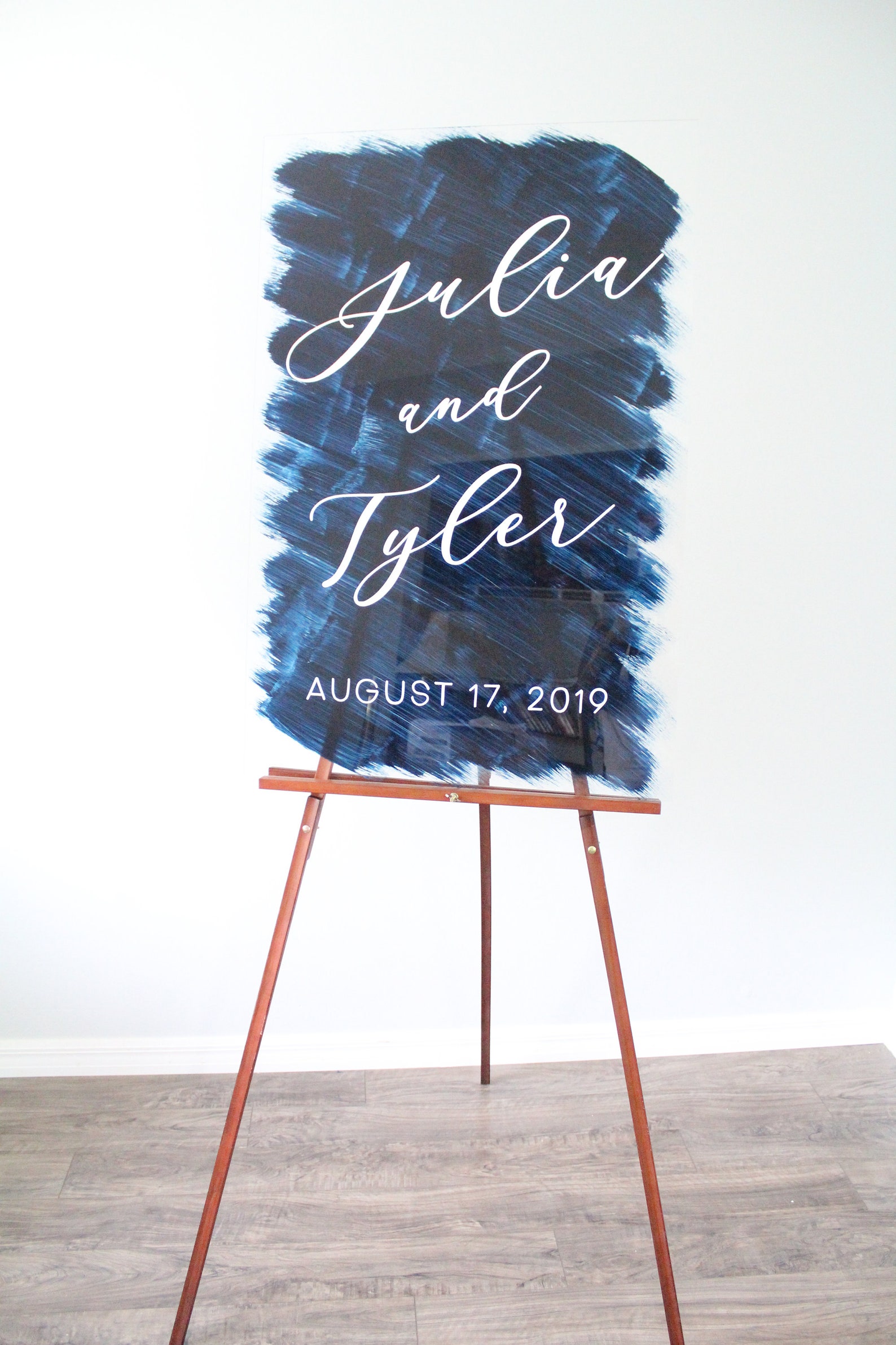 Painted Wedding Signs Acrylic Welcome Sign Welcome to Our | Etsy