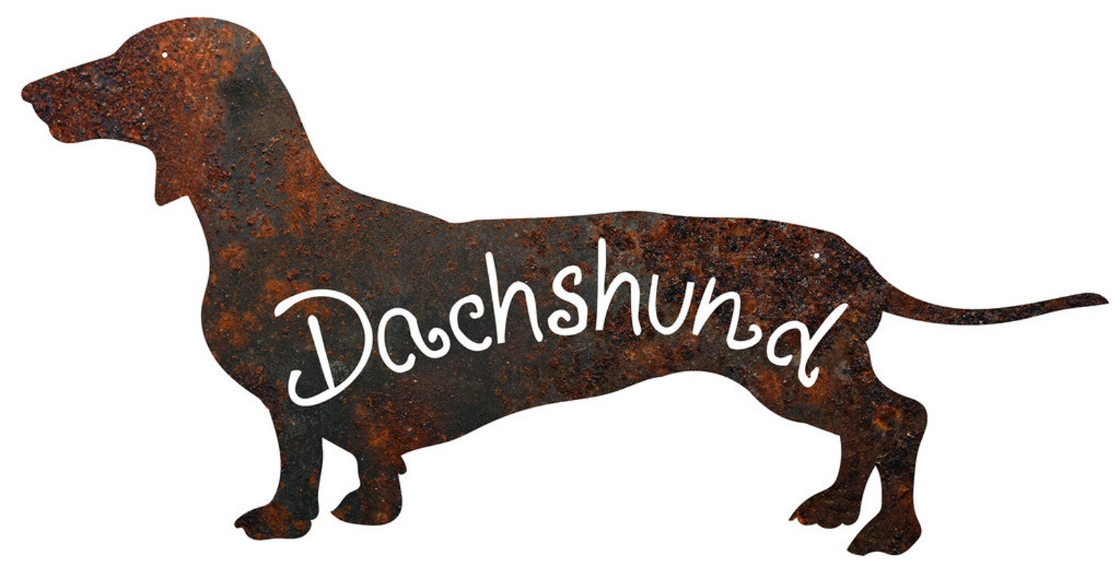 Rustic Home Decor Dachshund Metal Sign - Etsy