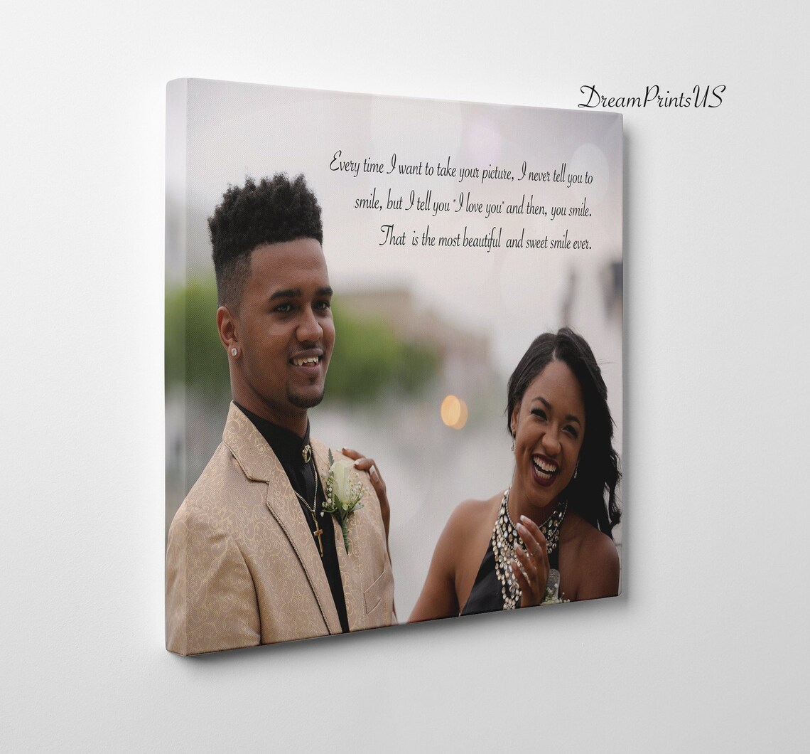 First Dance Lyrics. Wedding Canvas Photo. Decor of - Etsy