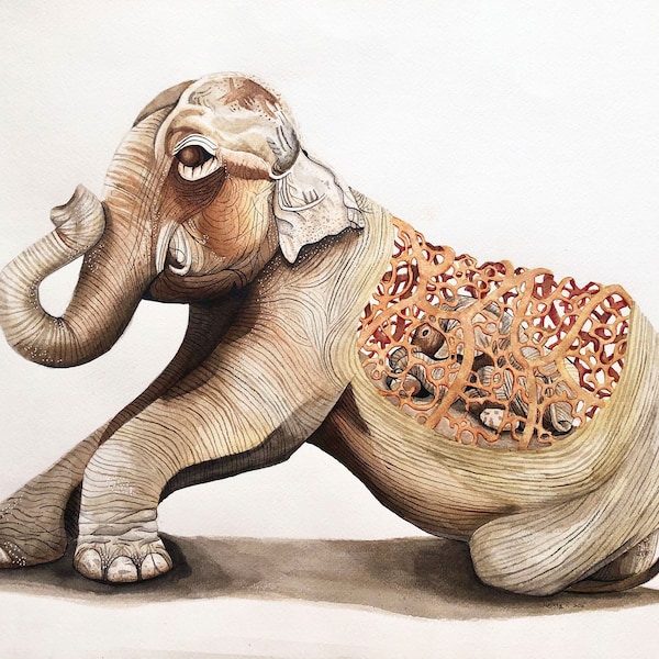 India Ink Drawing - Etsy